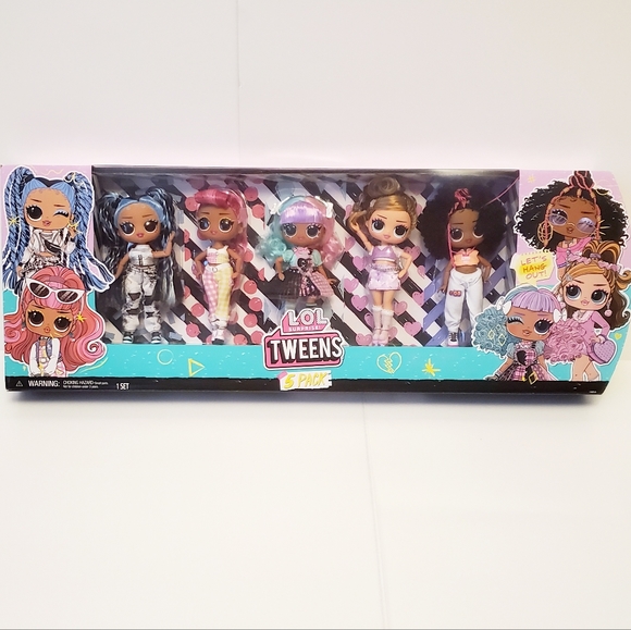 L.O.L. Surprise! | Toys | Pack 5 Lol Surprise Tweens Hoops Cutie Cherry ...